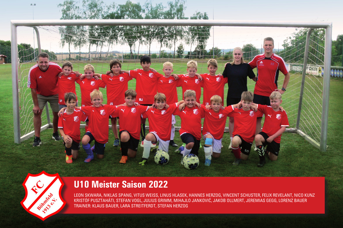 E-Jugend Meister 2022 – FC Böhmfeld e.V.
